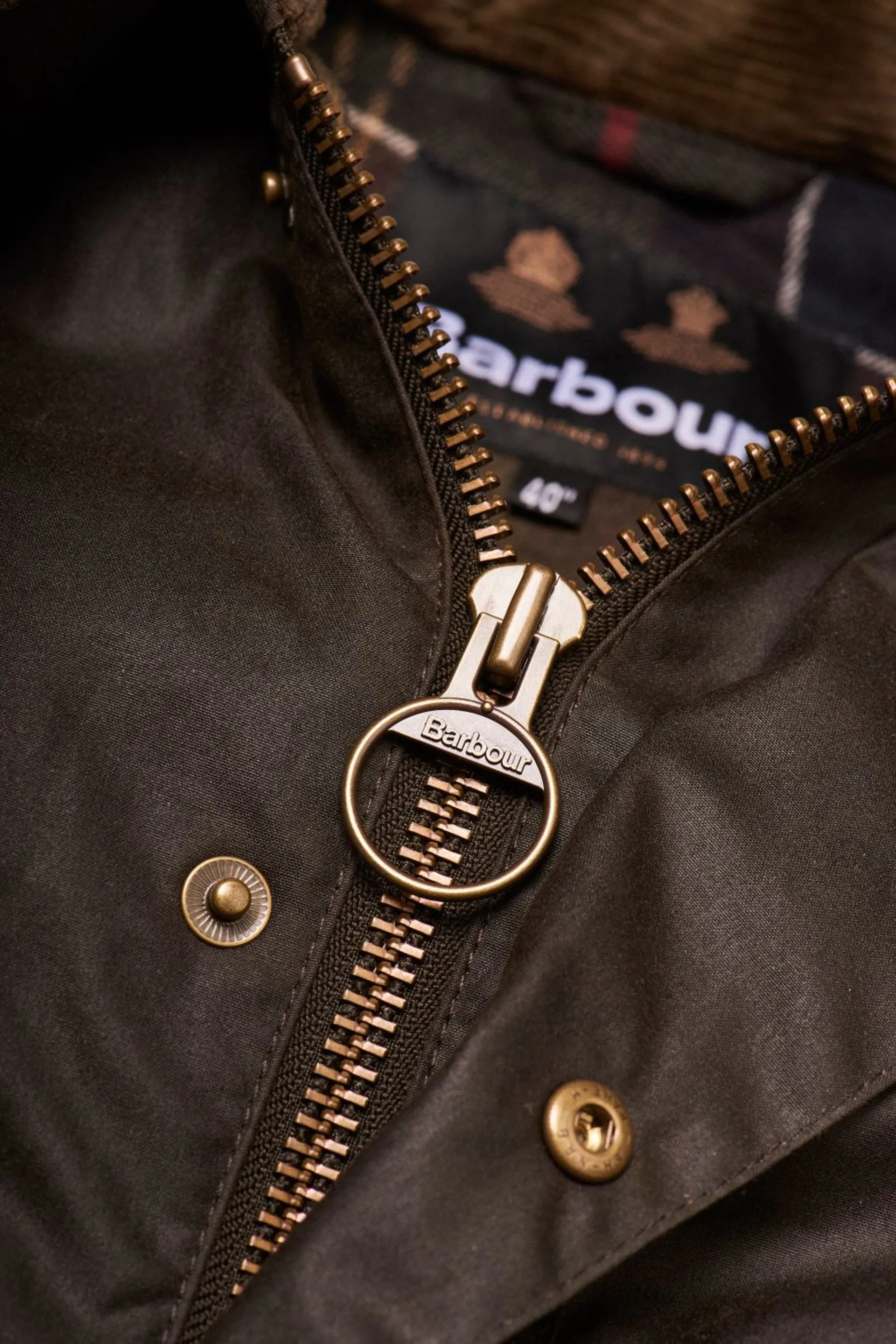 Barbour 40th Anniversary Beaufort Wax Jacket Olive Barbour 40th Anniversary Beaufort Wax Jacket Olive